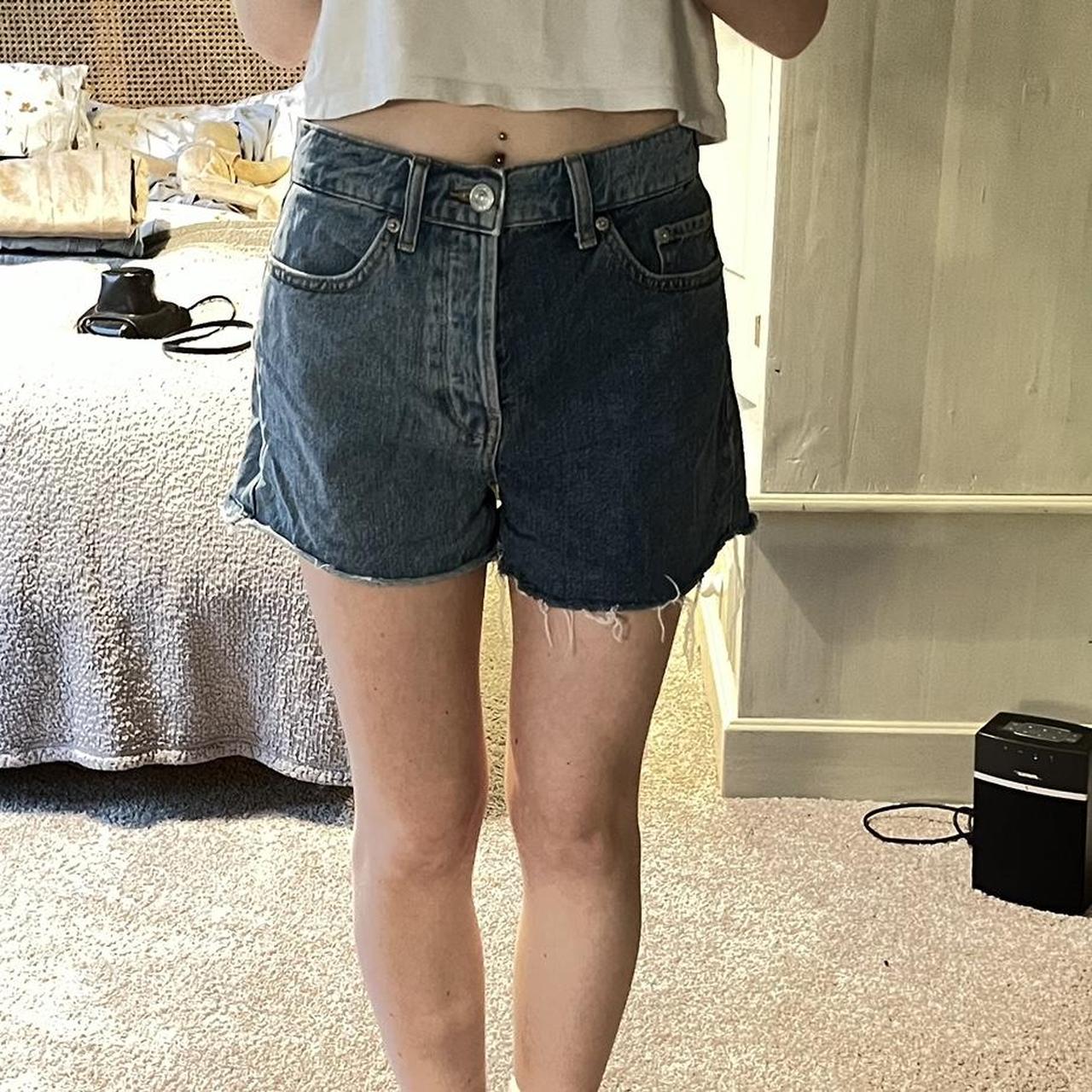 Urban Outfitters BDG Shorts with contrast denim.... - Depop