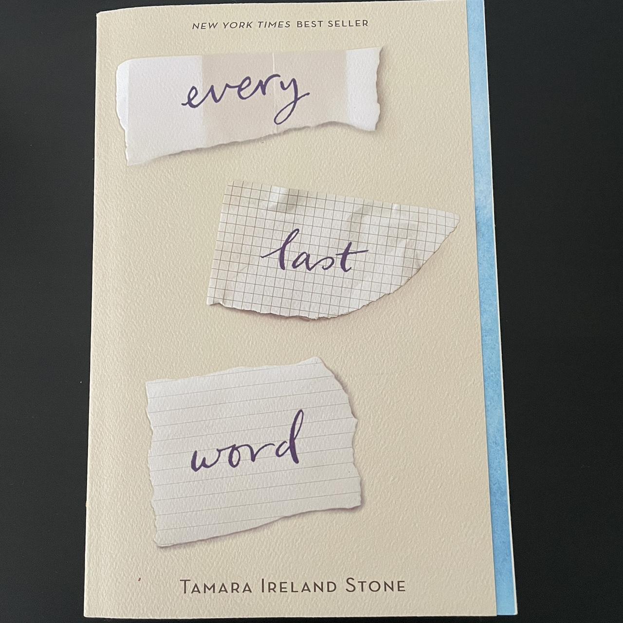 Every last word. BOOK brand new - Depop