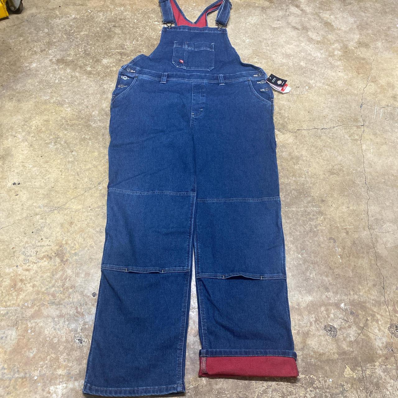 Dickies denim Temp-IQ performance overalls. Size... - Depop