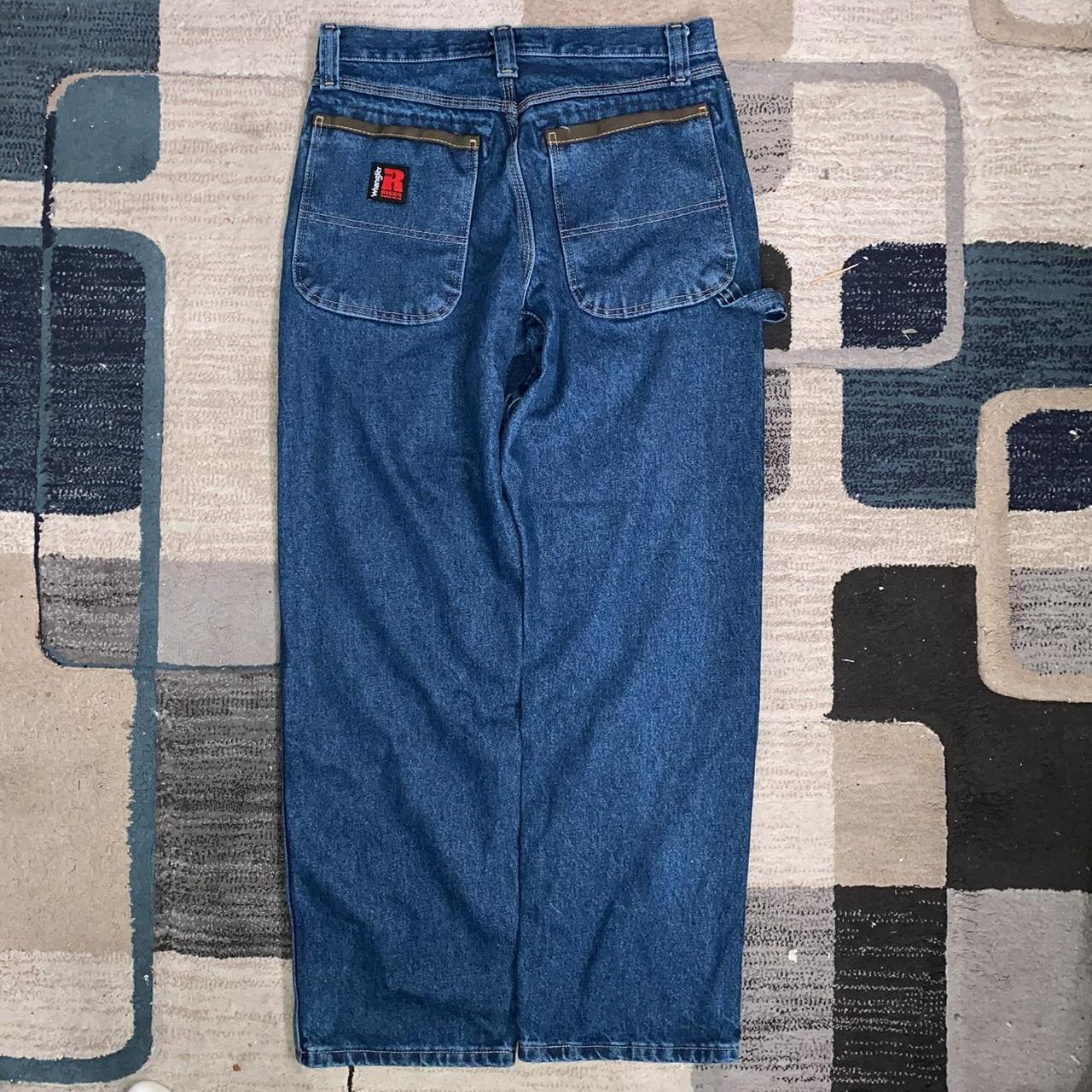 Blue Wrangler Riggs Workwear Carpenter Jeans ... - Depop