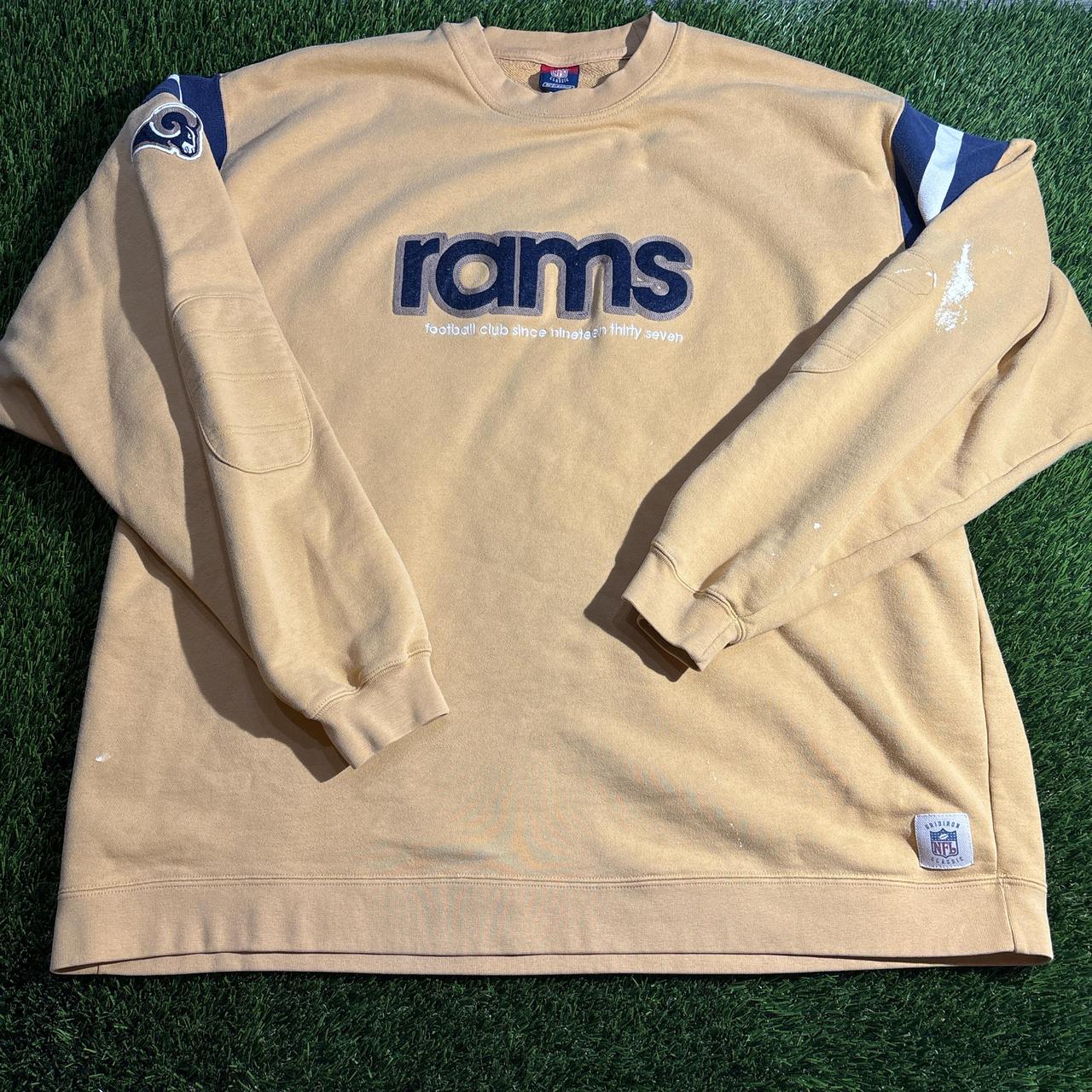 2000s Vintage Reebok Equipment NFL Los Angeles Rams... - Depop