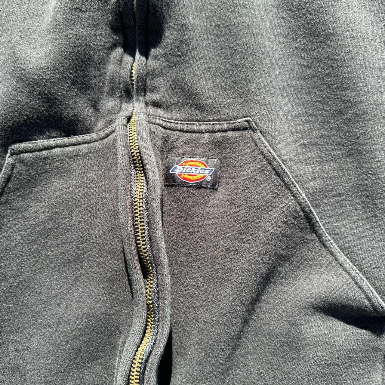 Vintage Dickies Work Zip Up Jacket Size:... - Depop