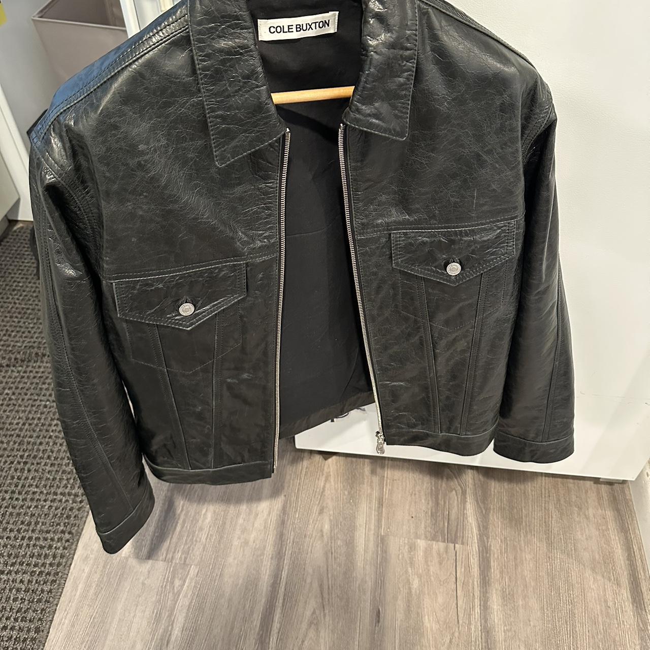 Cole Buxton Men's Black Jacket | Depop