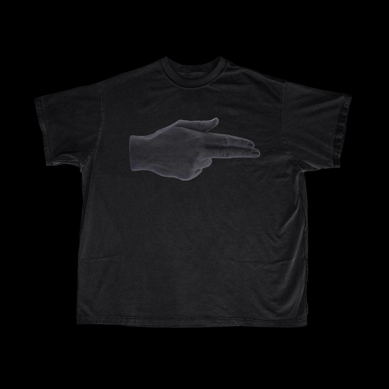 Gun fingers rave inspired tee. By... - Depop