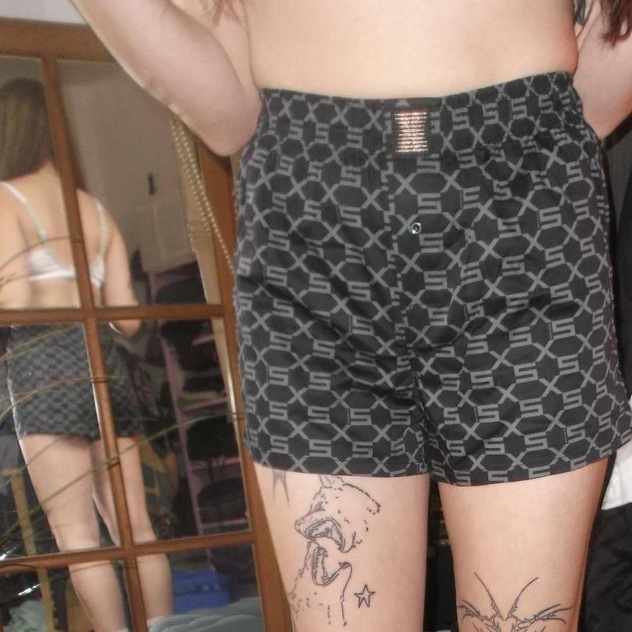 Men's Black and Grey Boxers-and-briefs | Depop