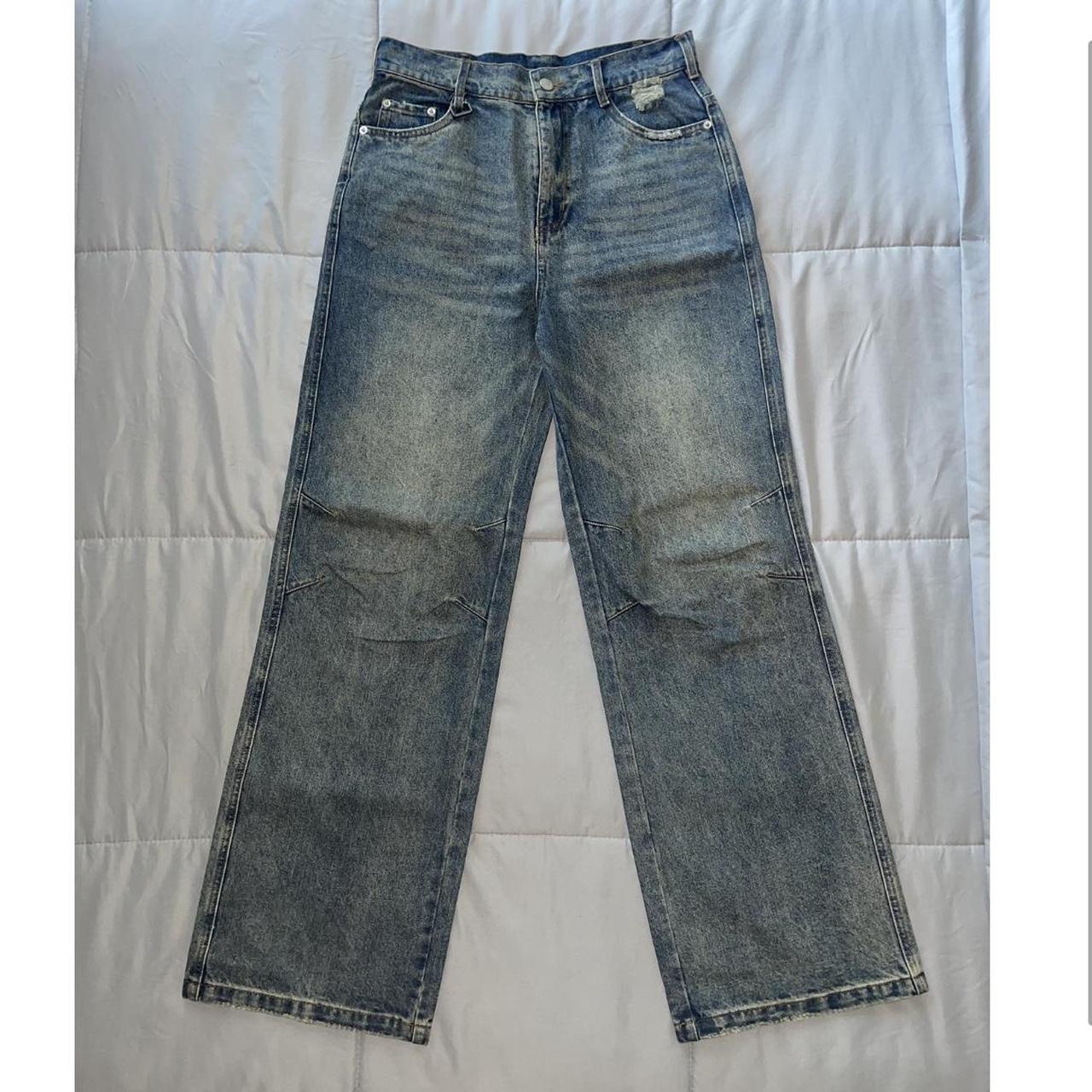 Ditch Basic Denim - Blue/Navy Baggy Fit - 30x32 - Depop