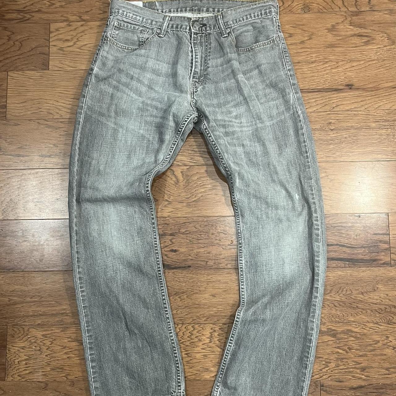 VINTAGE LOOSE FADED LEVI GREY JEANS SLIGHTLY... - Depop