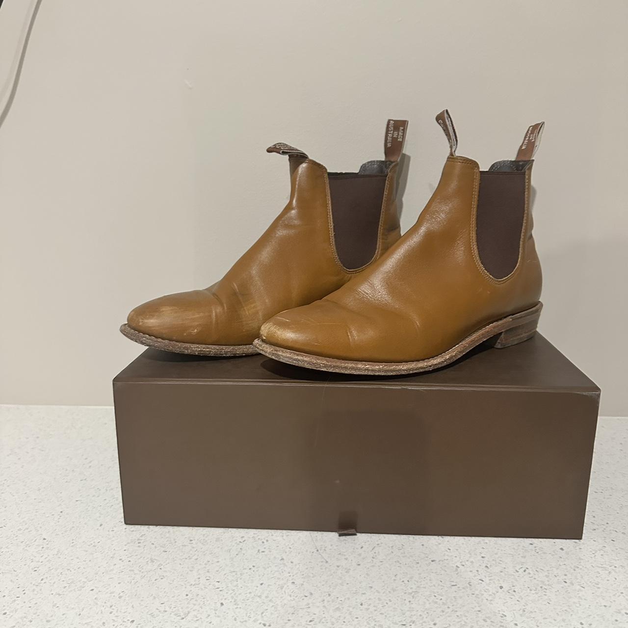 RM Williams Adelaide Boot Colour: light tan Size:... - Depop