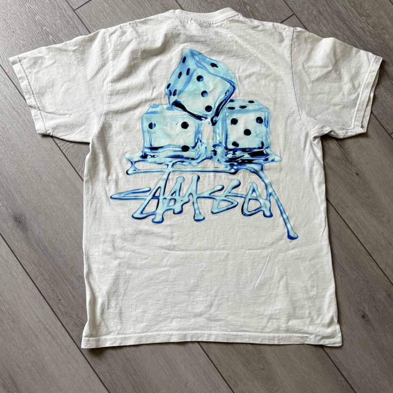 sick stussy melted dice tee perfect to impress the... | Depop