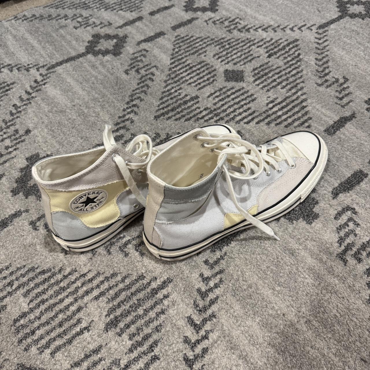 Pastel layered converse Men’s 10.5 - Depop