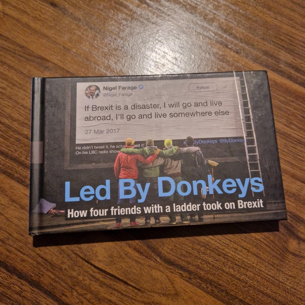 Led By Donkeys Hardback book. Led By Donkeys is a... - Depop
