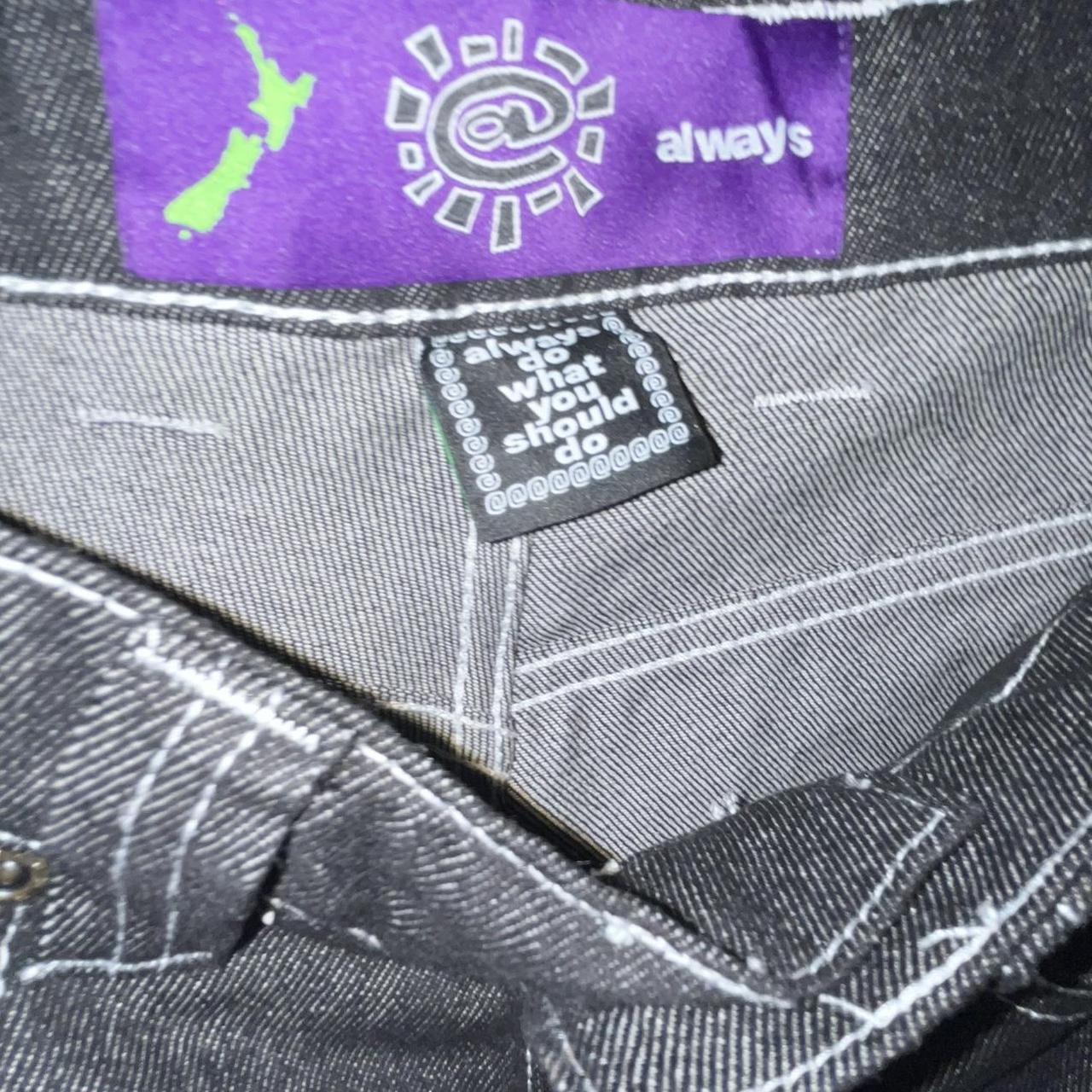 ADWYSD black jeans size small - Depop