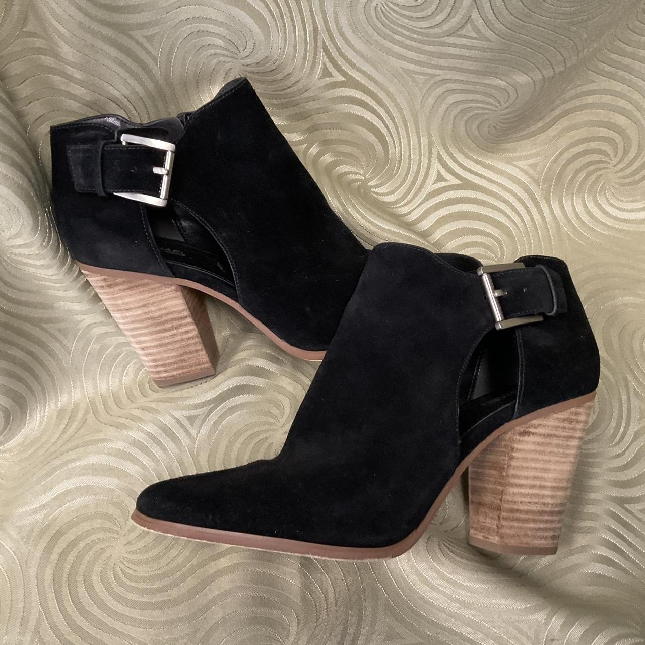 MICHAEL Michael Kors Adams Black Suede Buckle Modern... | Depop