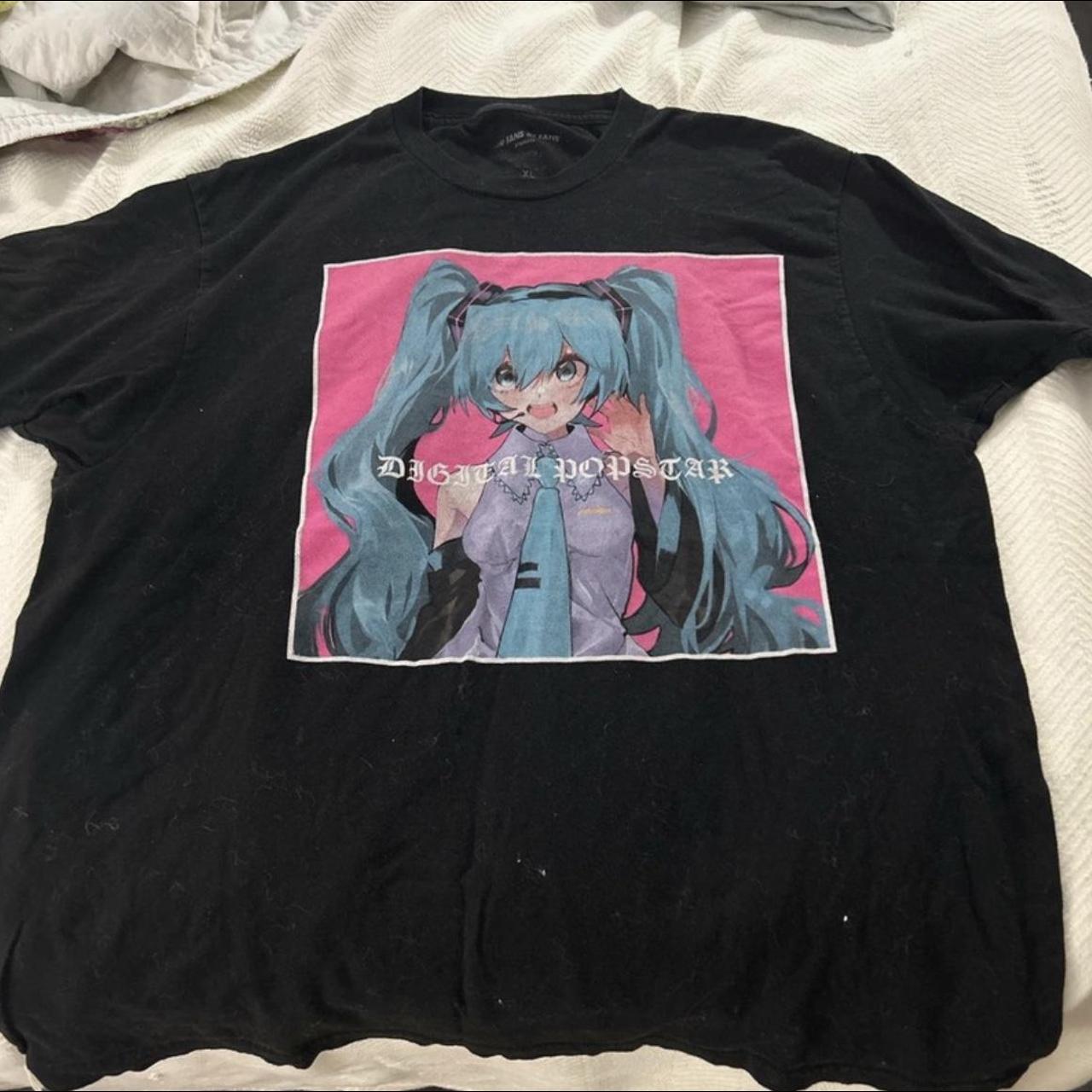 Hatsune Miku shirt. Unisex Xl. Fits true to size.... - Depop