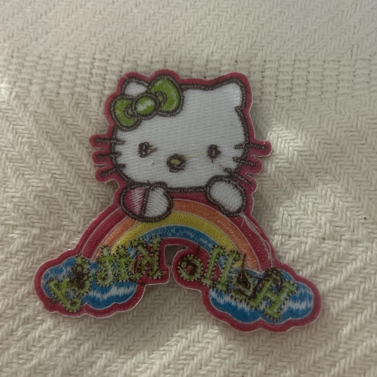 Officially licensed sanrio hello kitty iron on... - Depop