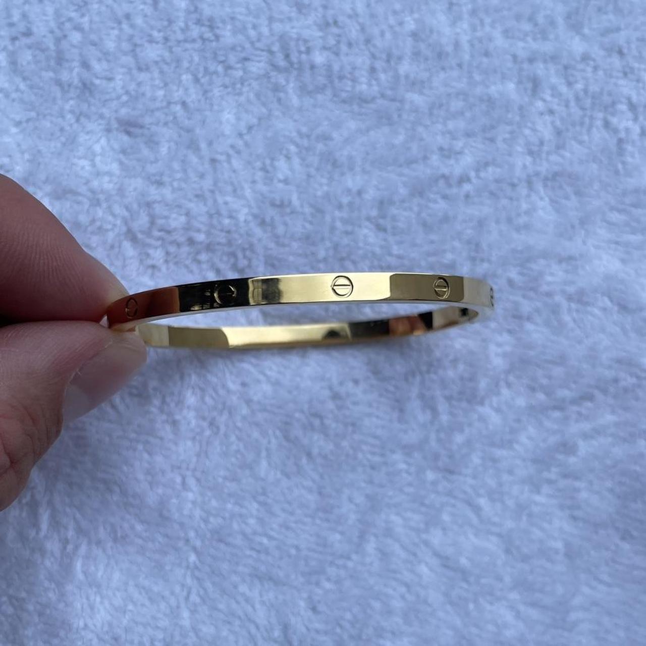 Cartier Love Bracelet with screwdriver and hard case. - Depop