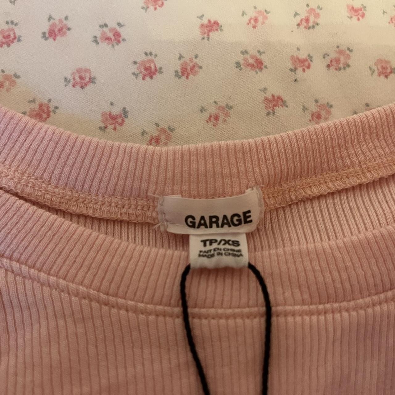 Garage pink longsleeve Never worn - kinda big and... - Depop