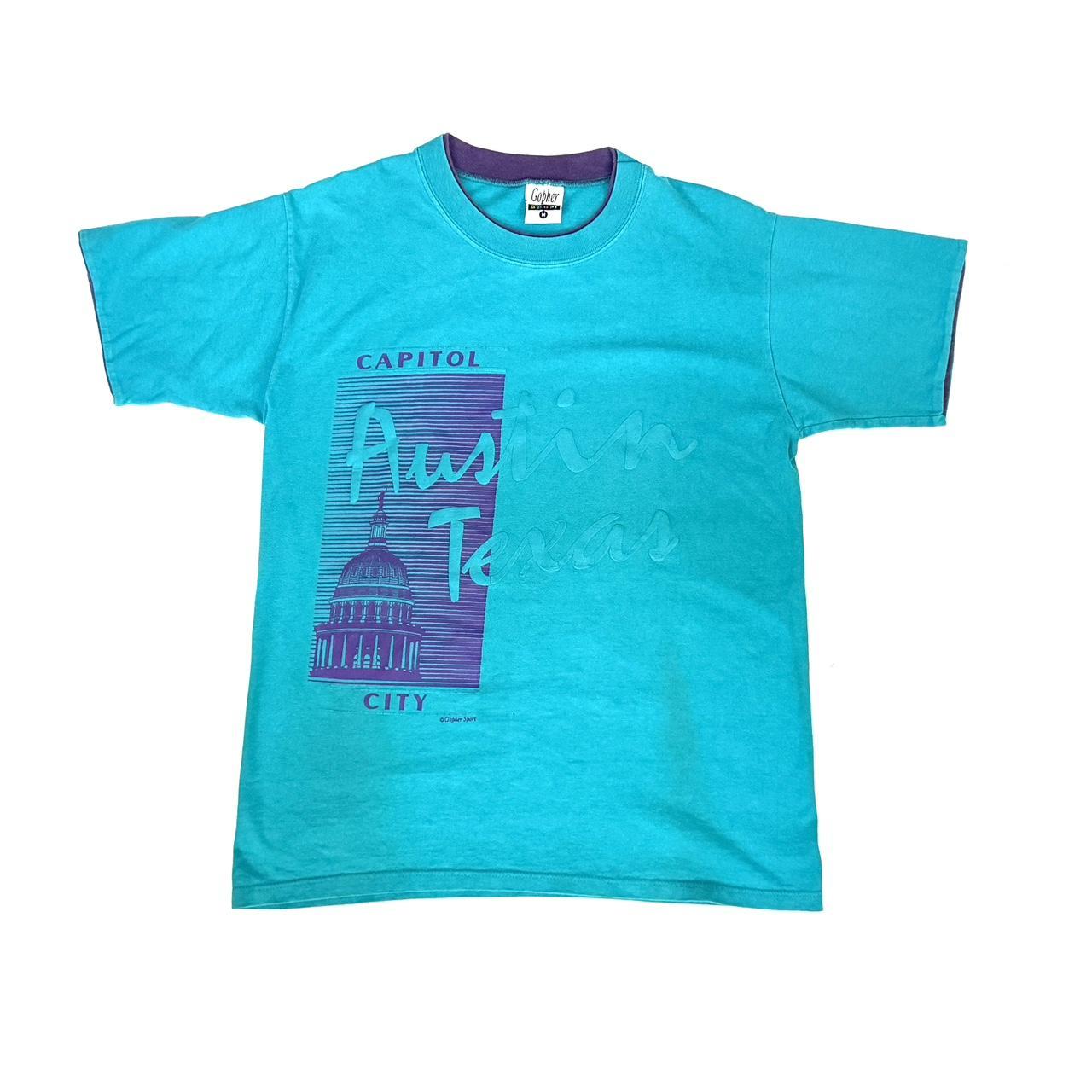 Brand: Gopher sport Size: M Style: Teal and purple... - Depop