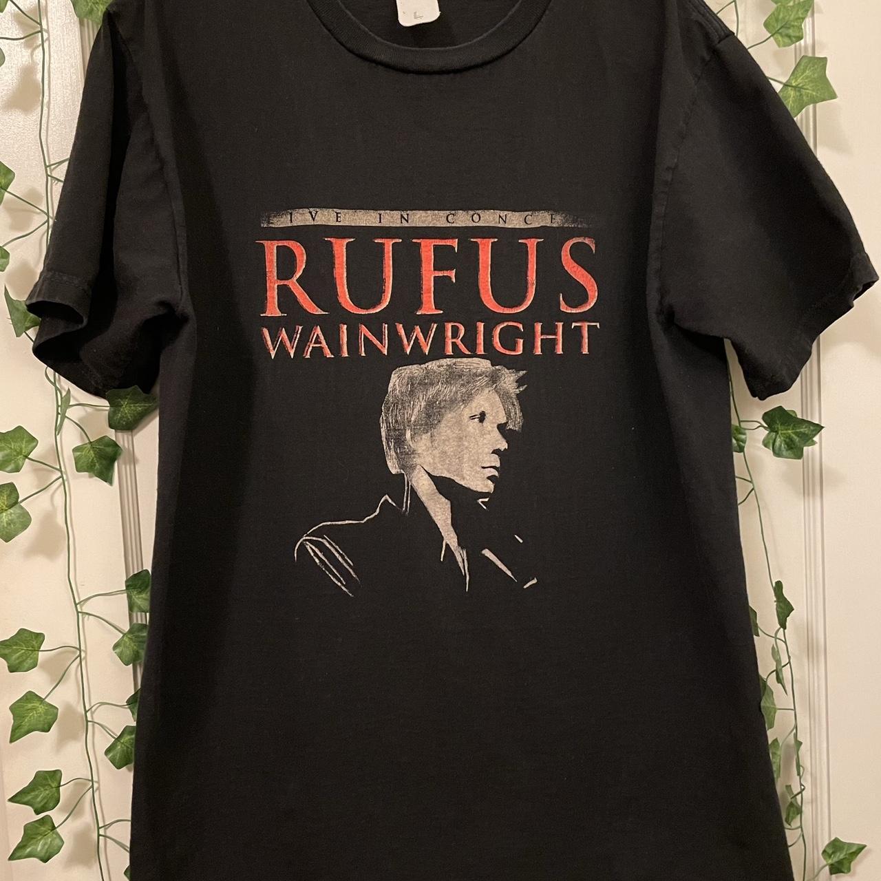 Rufus Wainwright ‘Live In Concert’ T-Shirt Size L... - Depop