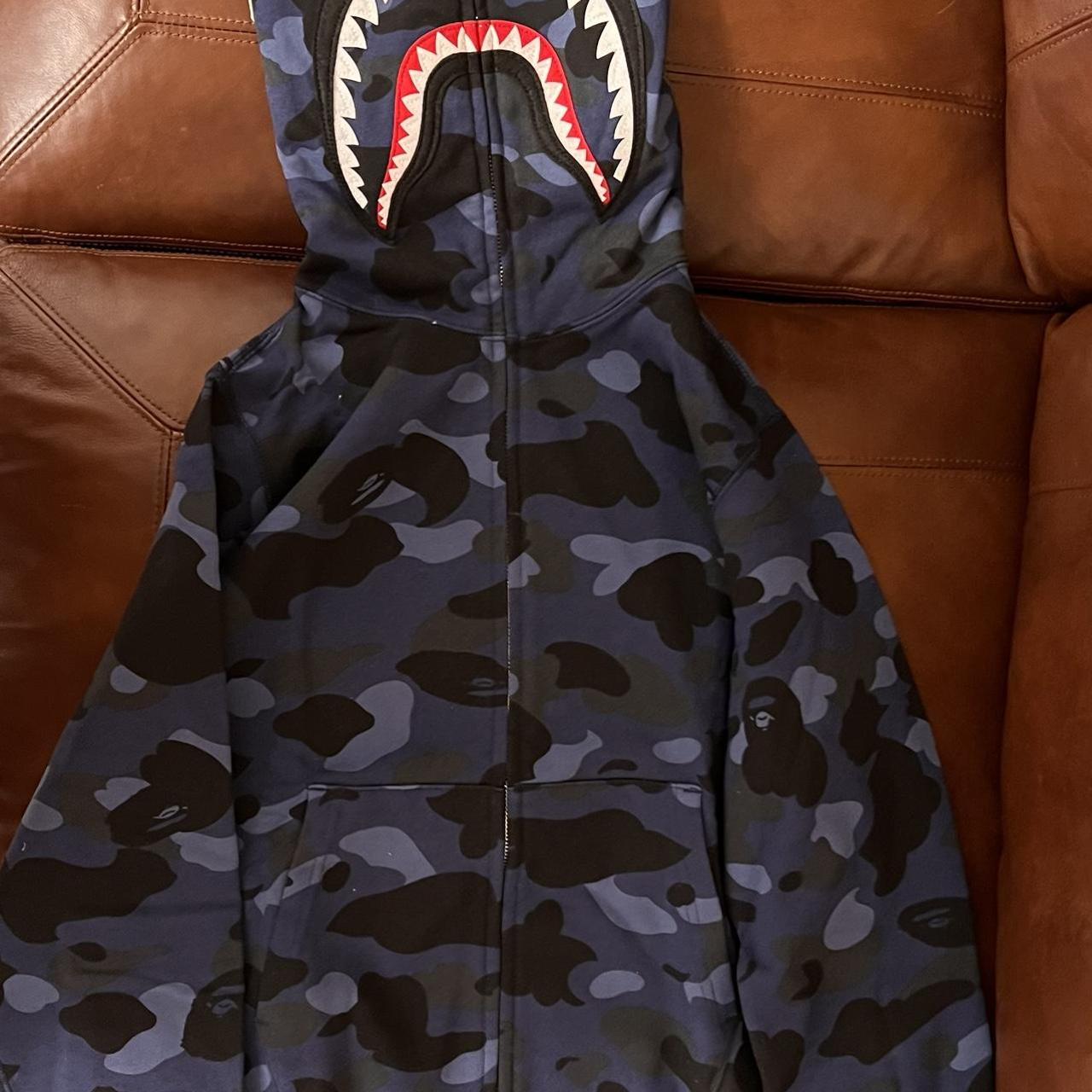 Bape Full Zip Hoodie Jacket Size Small Brand new... - Depop