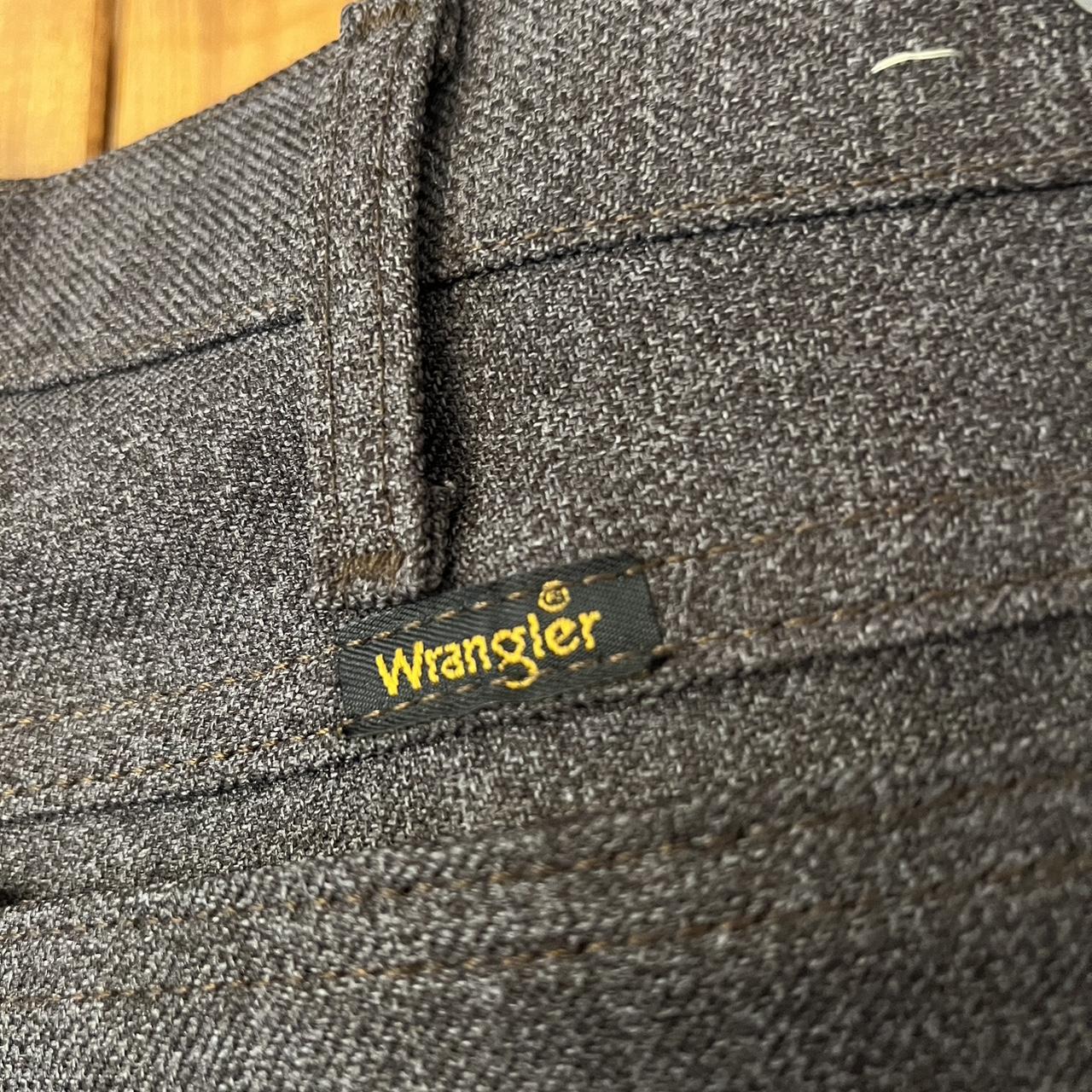 Wrangler Men's Wrancher Dress Jean, Heather Dark... - Depop