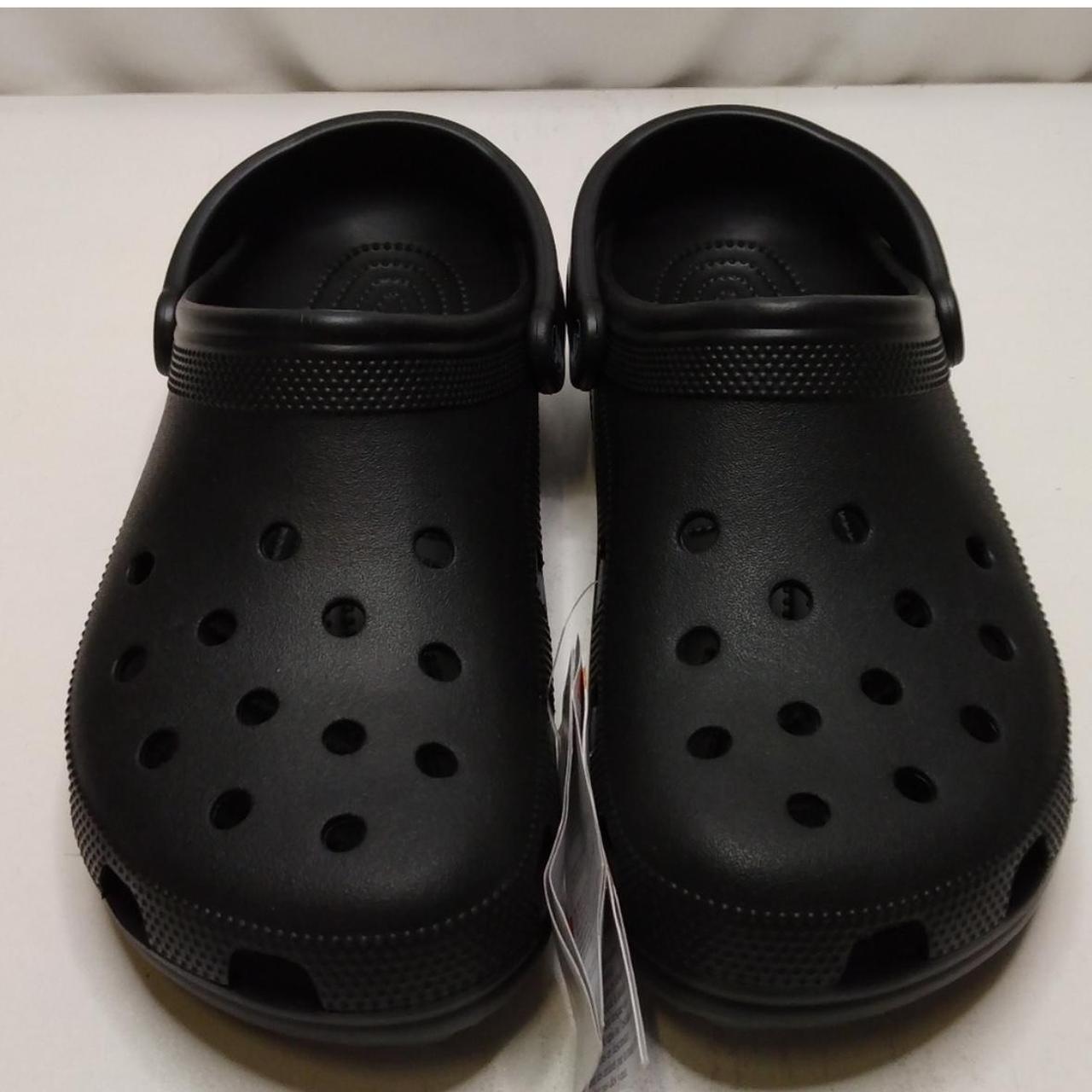 Brand new Black Classic Clog Crocs Size 7 womens 5... - Depop
