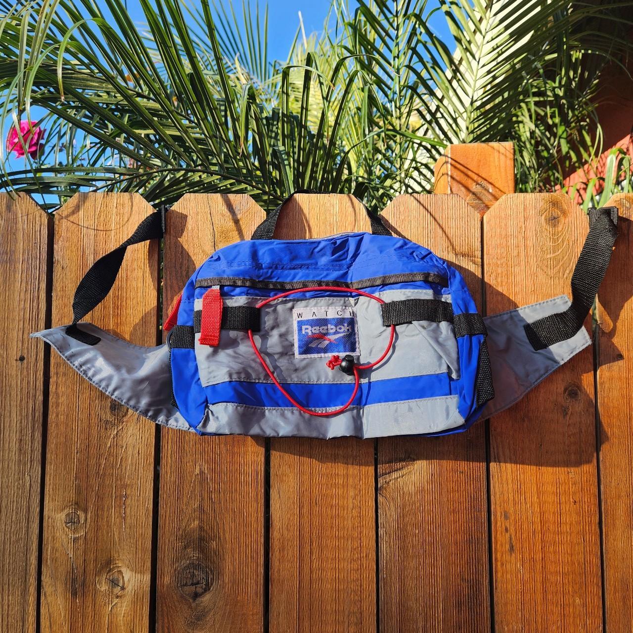 Vintage reebok soft side fanny pack Vintage fanny... - Depop