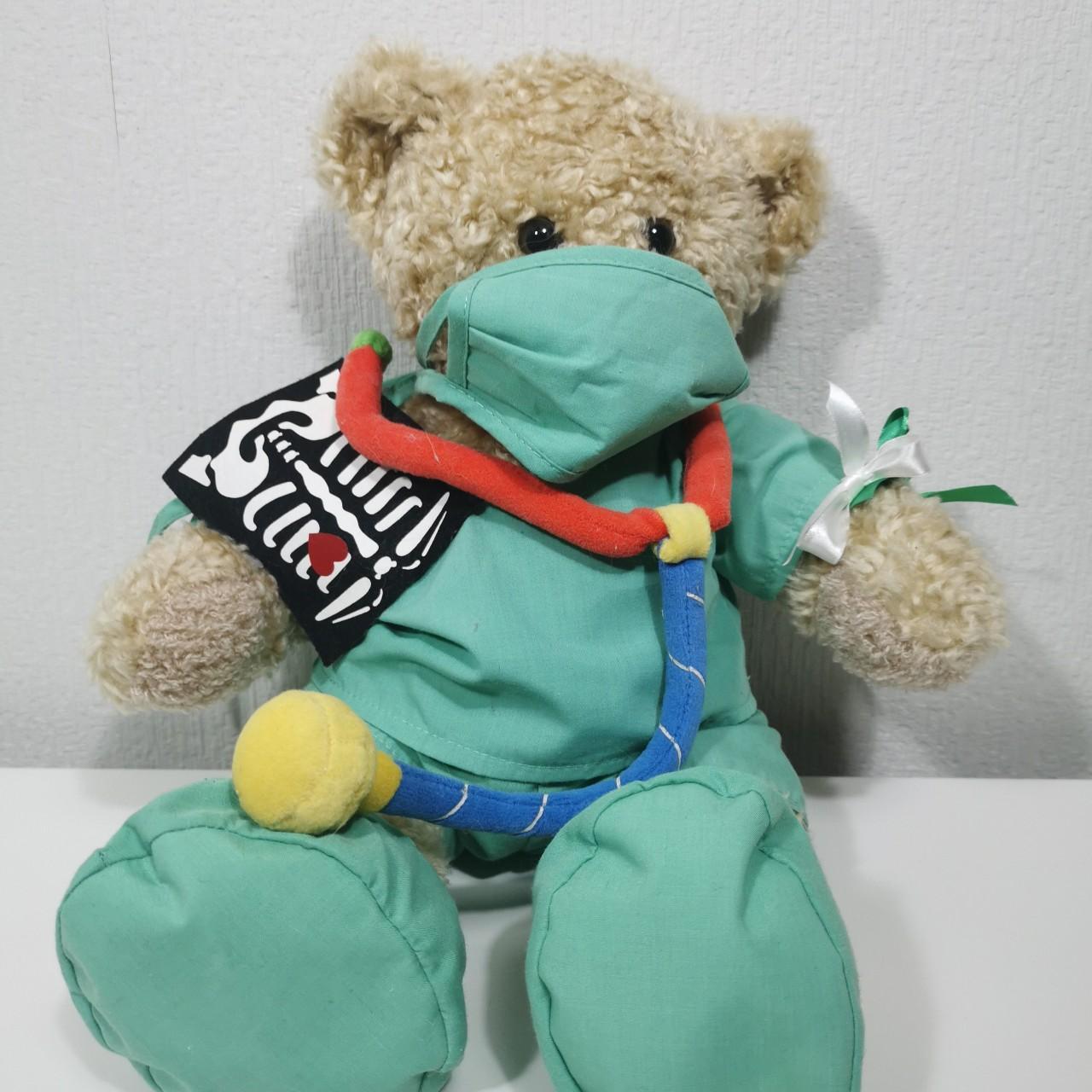 Build A Bear Plush MD Nurse Doctor Surgeon Scrubs... - Depop
