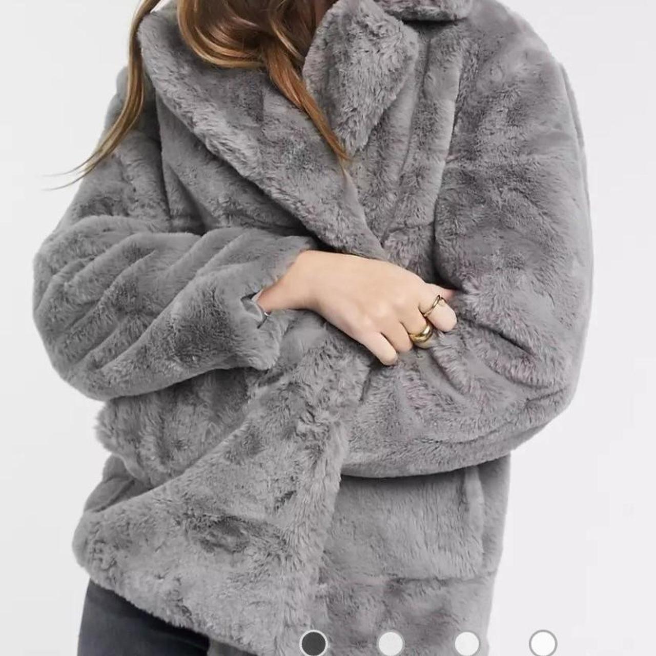 New look fluffy Teddy coat very comfortable and... - Depop