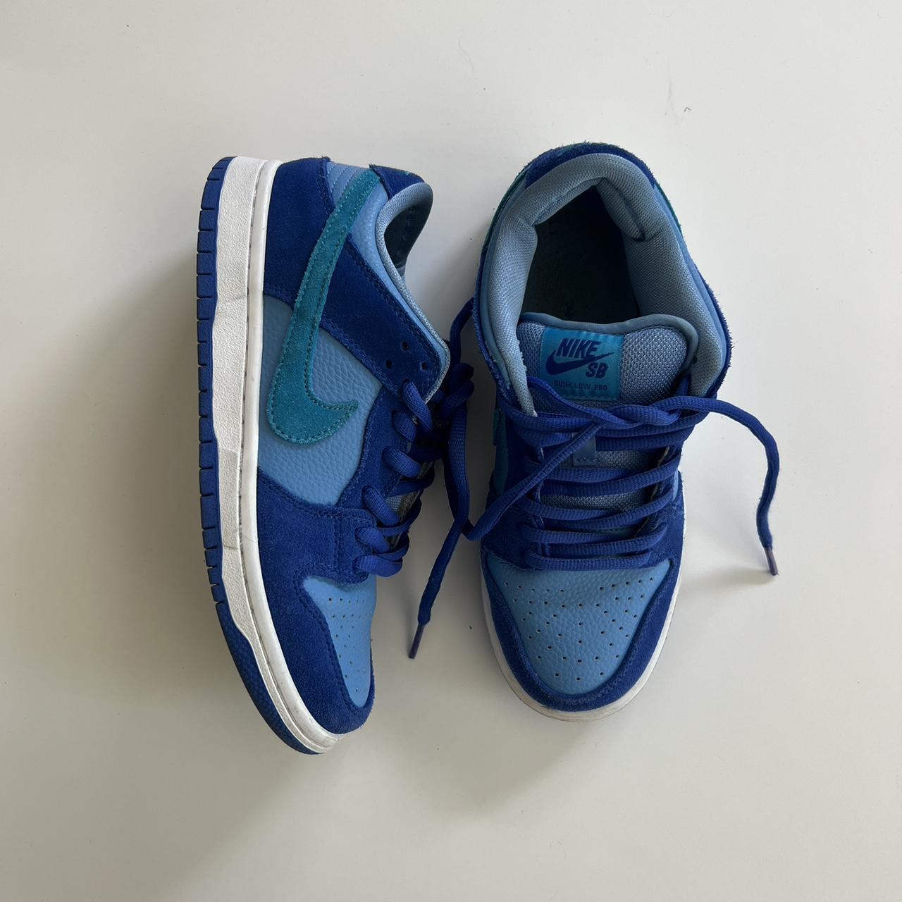 Blue raspberry Nike SB dunk low (Will be cleaned... - Depop