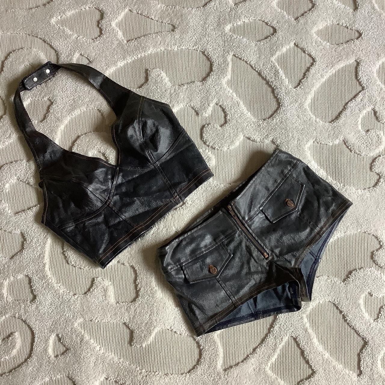 Vintage Lip Service Two piece set Denim Very... - Depop