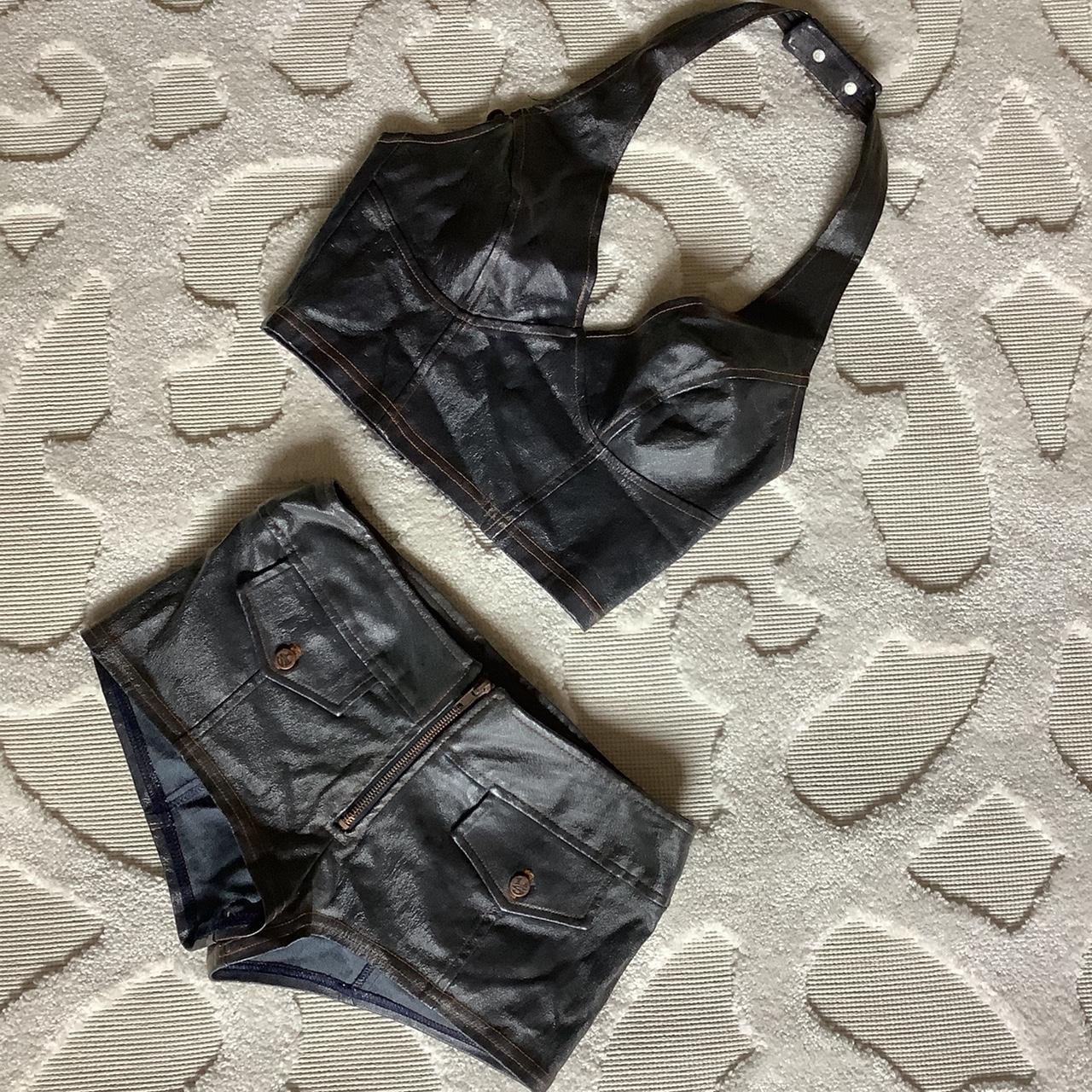 Vintage Lip Service Two piece set Denim Very... - Depop