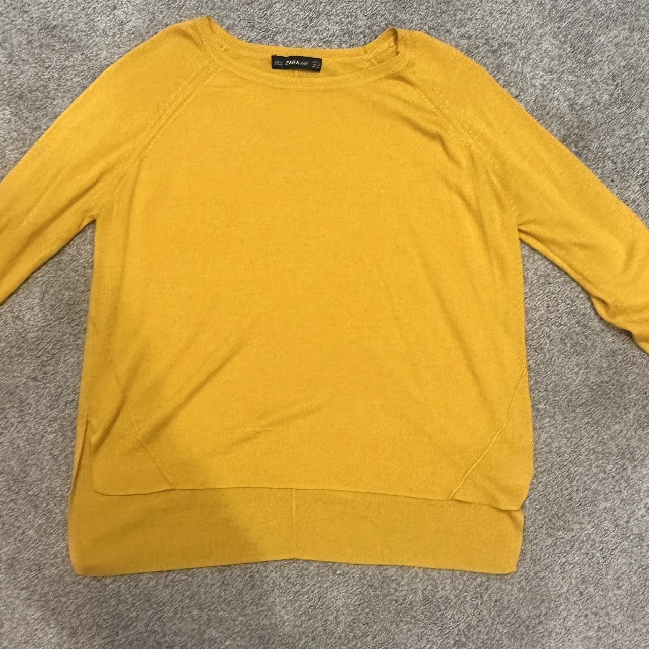 Zara Knit long sleeve no stains great condition - Depop