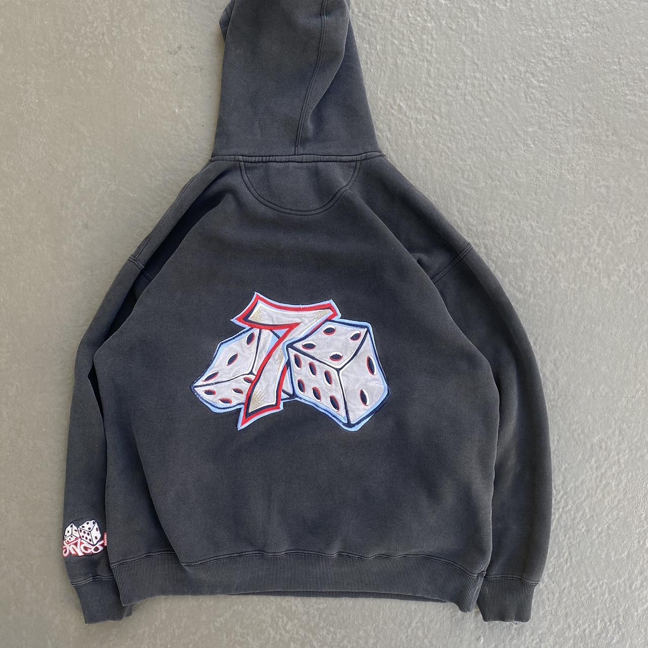 -🚨90s JNCO LUCKY 7 DICE GRAIL HOODIE🚨 -🚨SIZE L... | Depop