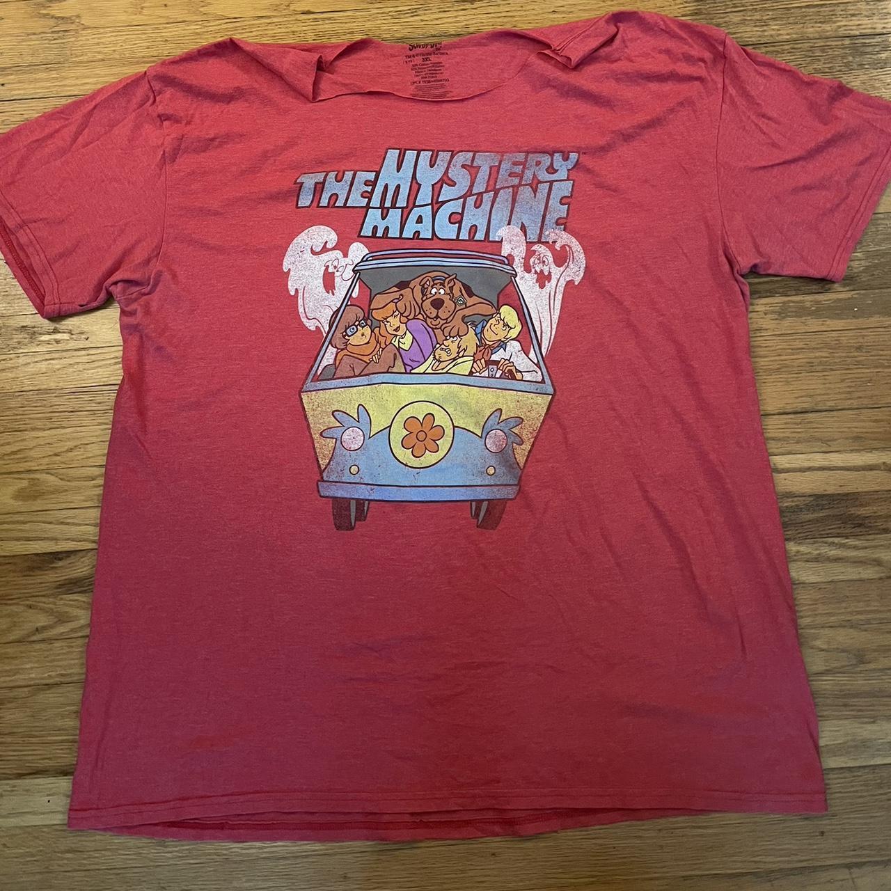 3XL off the shoulder red scooby-Doo tee! #scoobydoo... - Depop