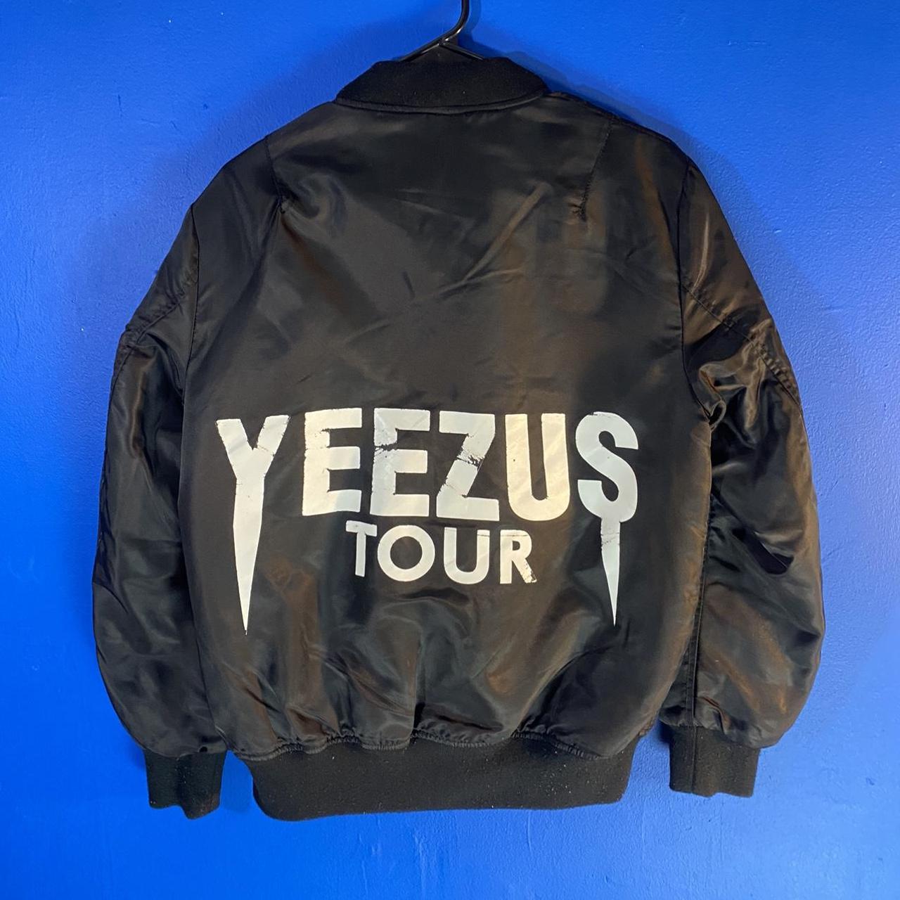 Authentic Yeezus Tour Bomber Jacket Has obvious... - Depop