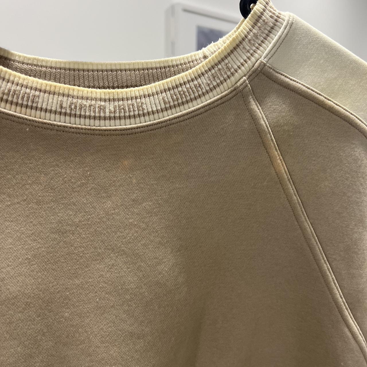 Lorna Jane Tan Cropped Jumper – Size 8 Classic Lorna... | Depop