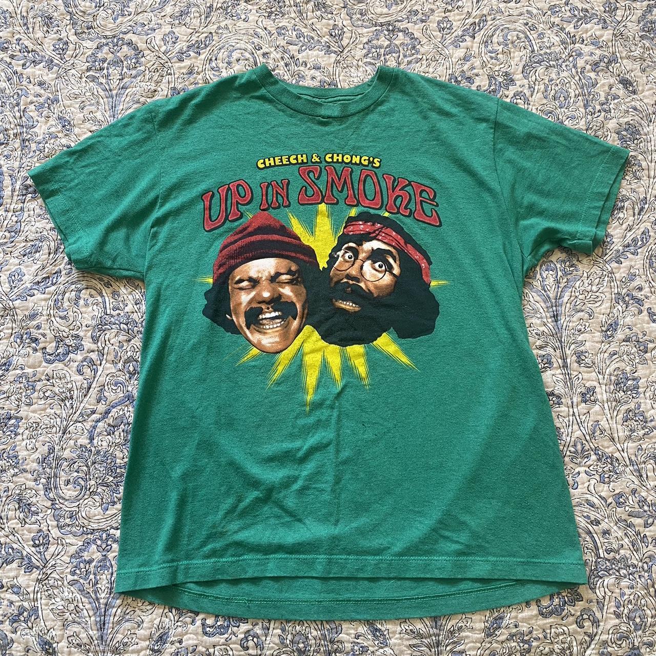 Old Cheech & Chong Shirt #420 #upinsmoke - Depop