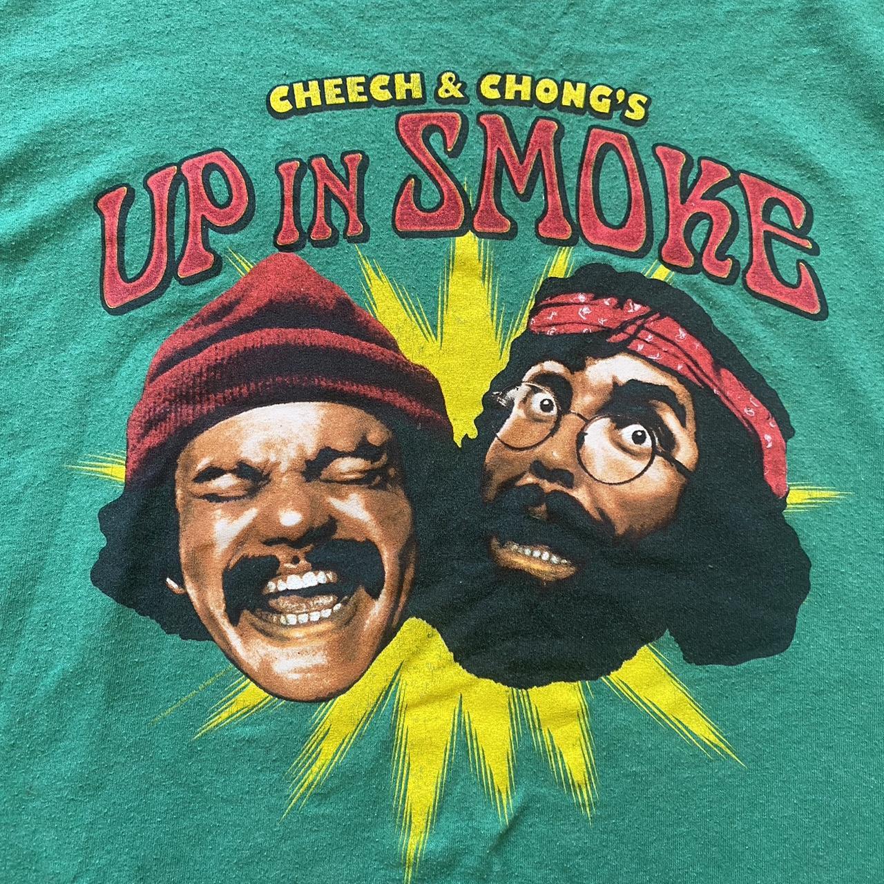 Old Cheech & Chong Shirt #420 #upinsmoke - Depop