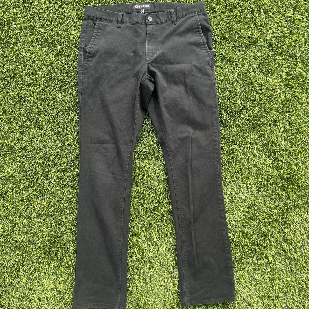 Empyre Men's Black Trousers | Depop