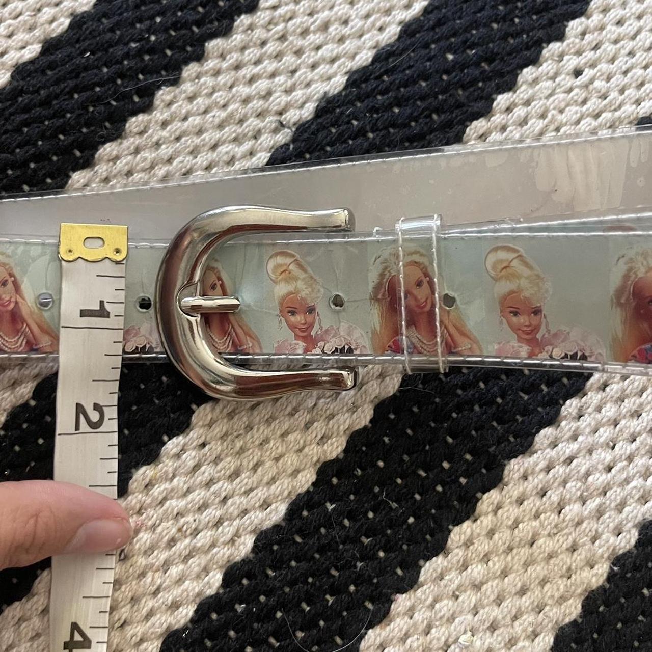 1980s/90s Barbie printed PVC Belt. Best suitable... - Depop