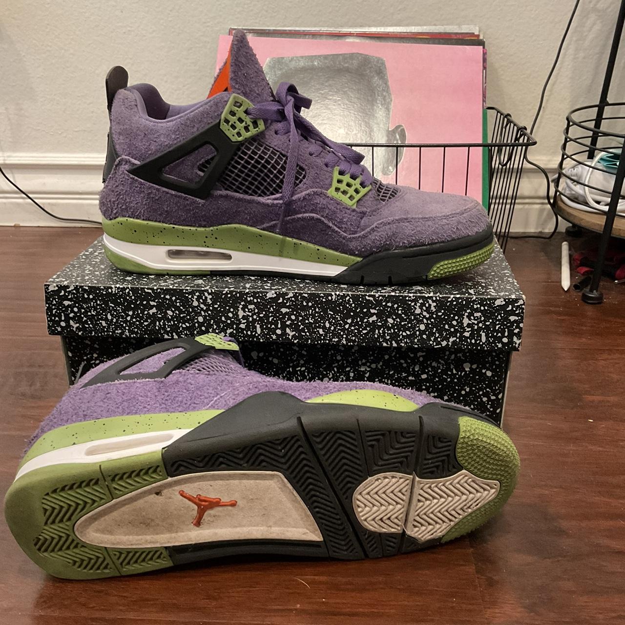Air Jordan 4 retro unique color design #jordan4... - Depop