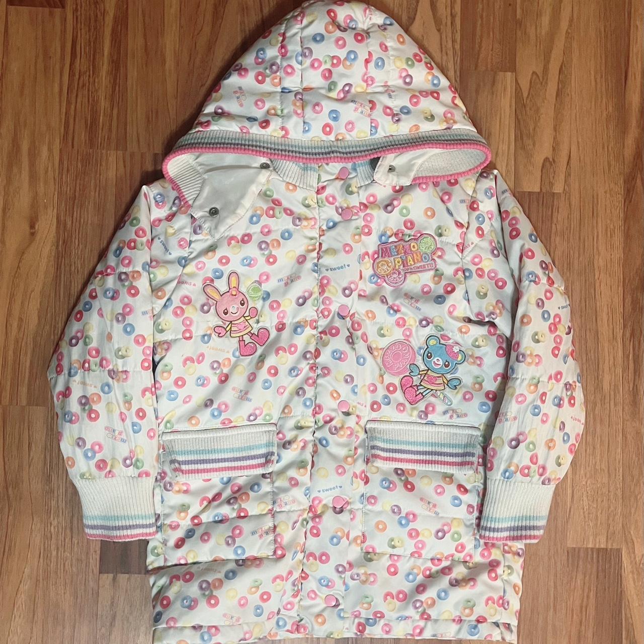 mezzo piano fruit loop/life savors jacket reserved... - Depop