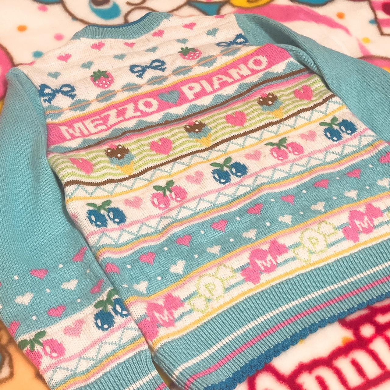 mezzo piano 150cm (juniors size) candy sweater ... - Depop