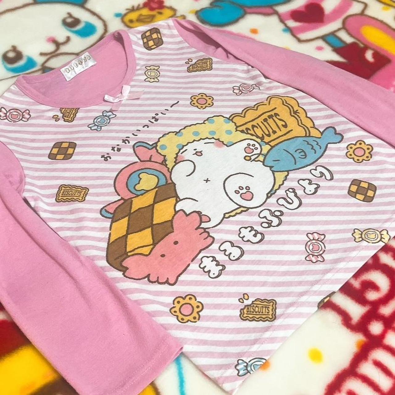 moppu marumofubyori shirt 130cm ｡ﾟ•┈୨♡୧┈•ﾟ｡ 𓂃༞♡... - Depop