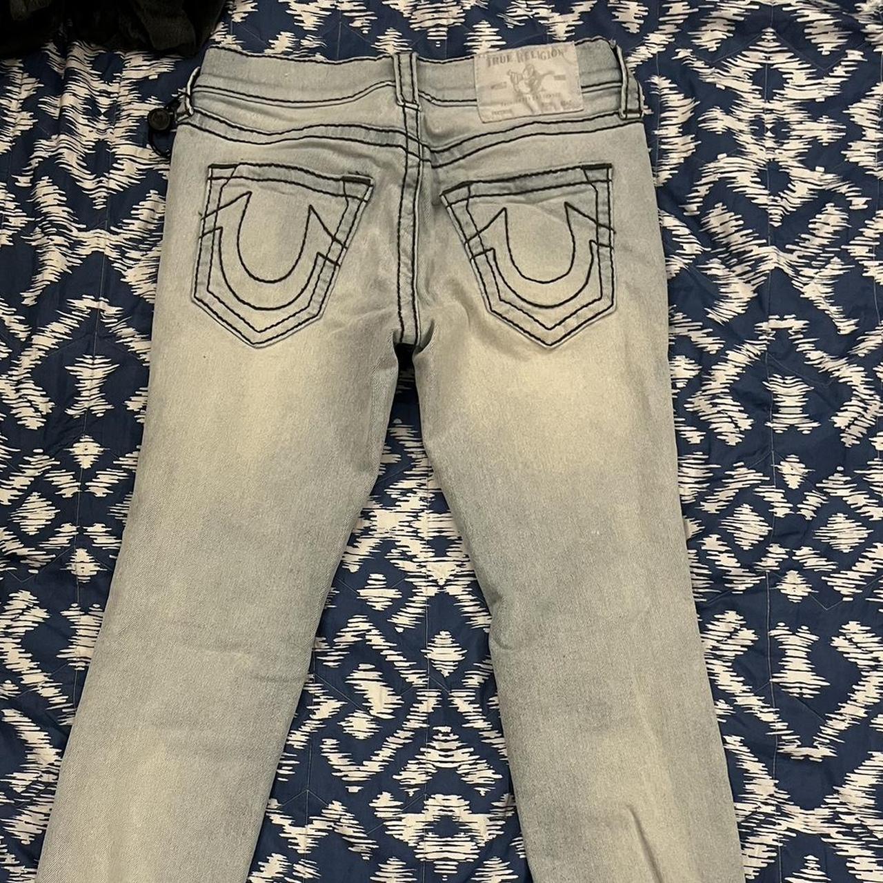 Light Blue Tru Rlgn Jeans Small - Depop