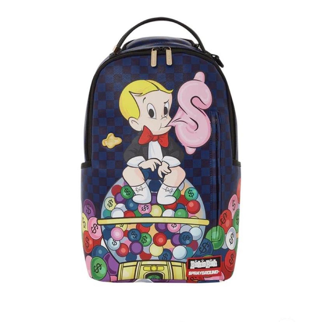 Sprayground Richie Rich Money Money Money Dlxv Depop