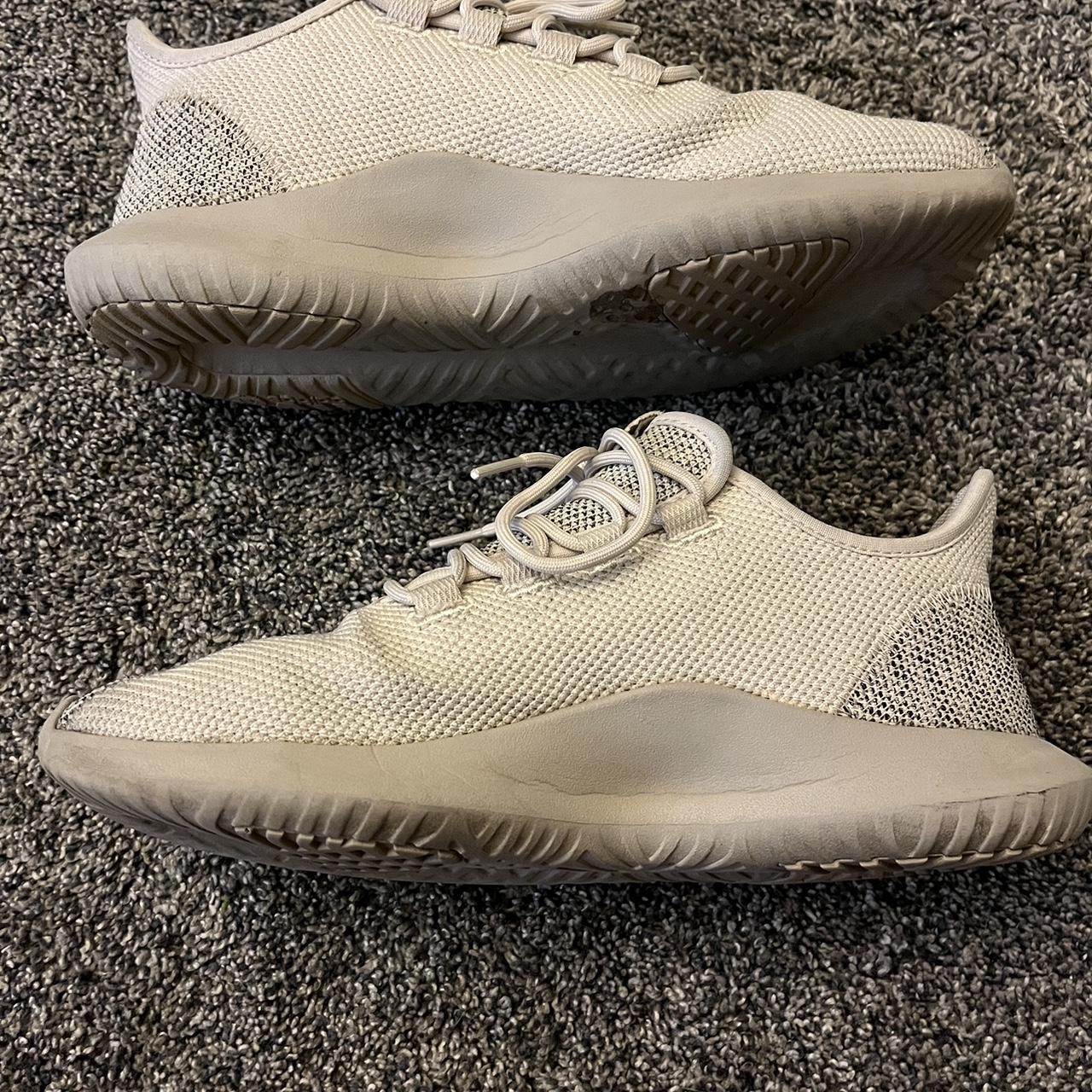 Adidas tubular shadow knit light brown 2016. Tan,... - Depop