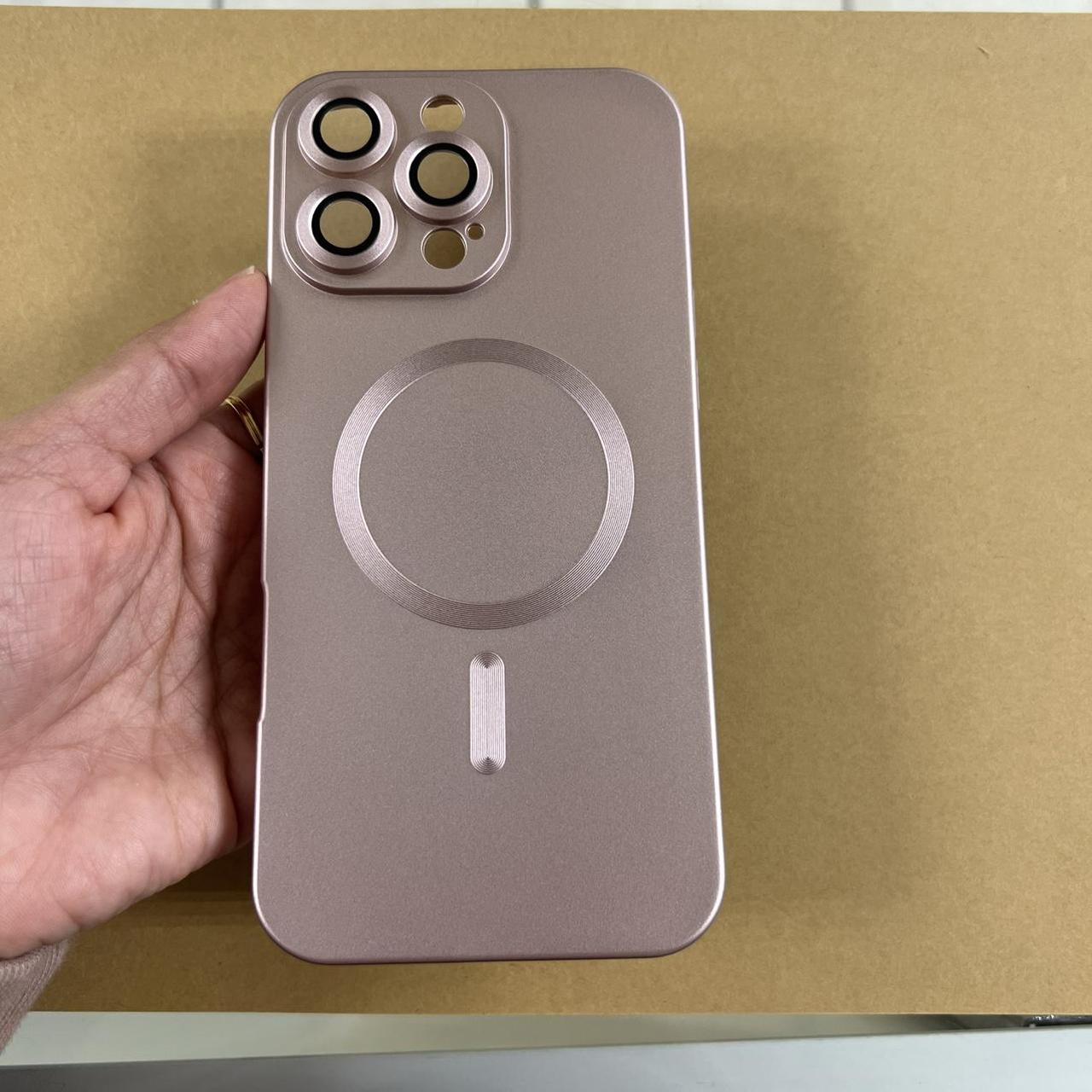 iPhone 16 Pro Max light pink case #MagSafeCase... - Depop