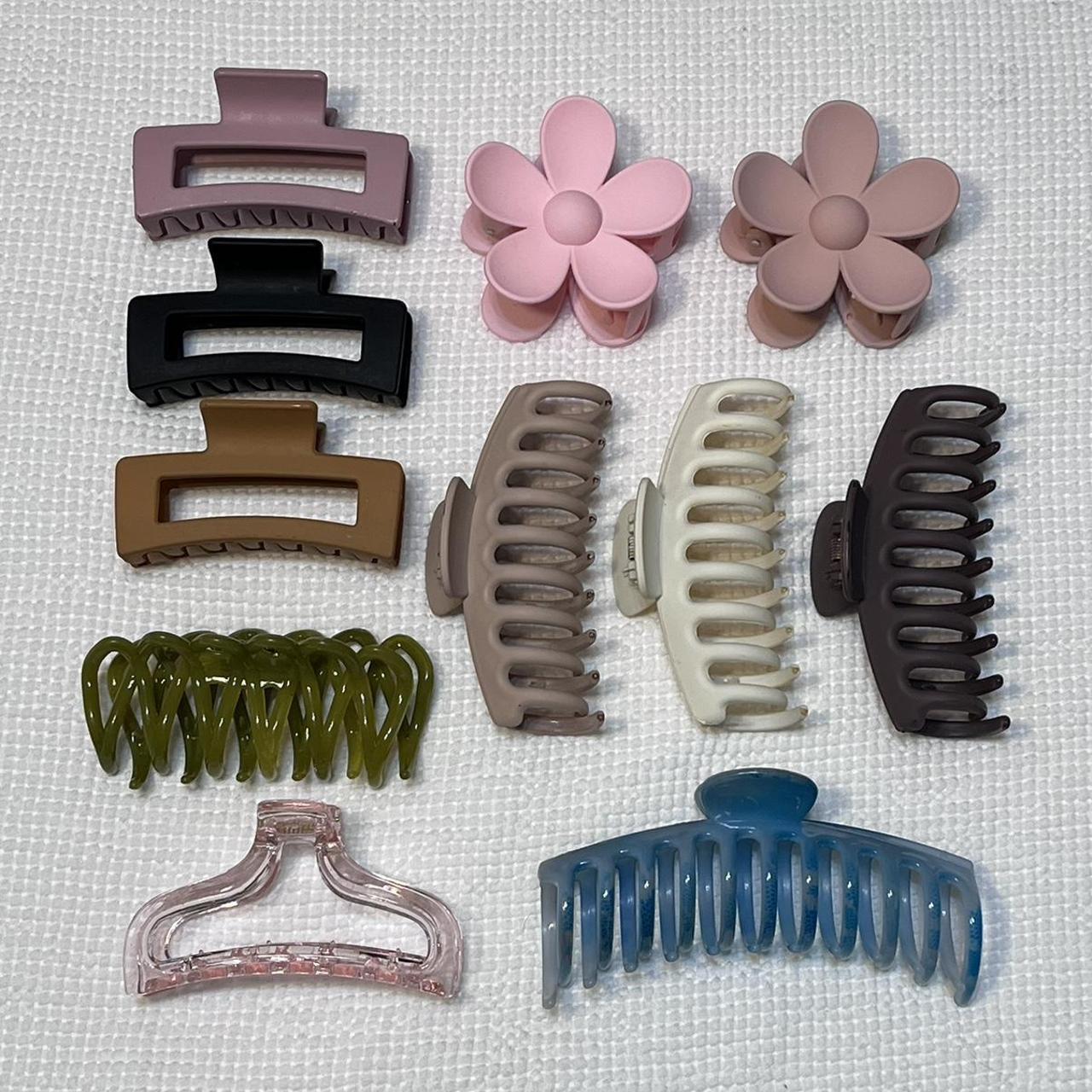 Claw clips bundle Super cute many different claw... - Depop